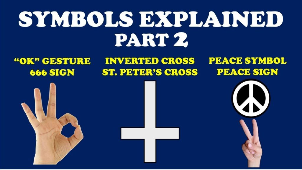 SYMBOLS EXPLAINED (Part 2): OK-SIGN, ST. PETER’S CROSS, & PEACE SYMBOL ...